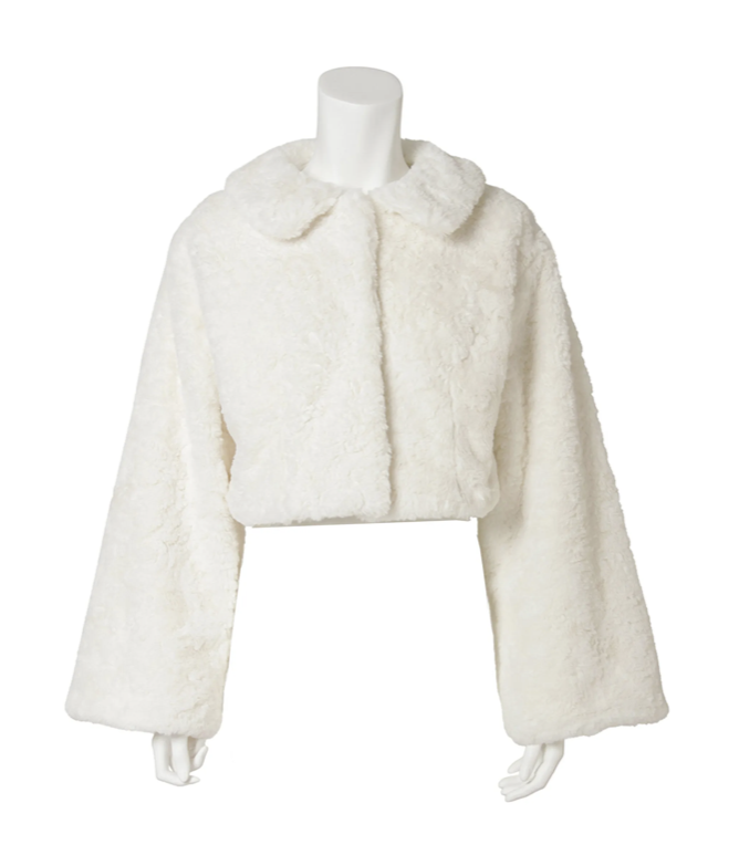 poodle fur fluffy short coat(再生産） – BUNNY APARTMENT