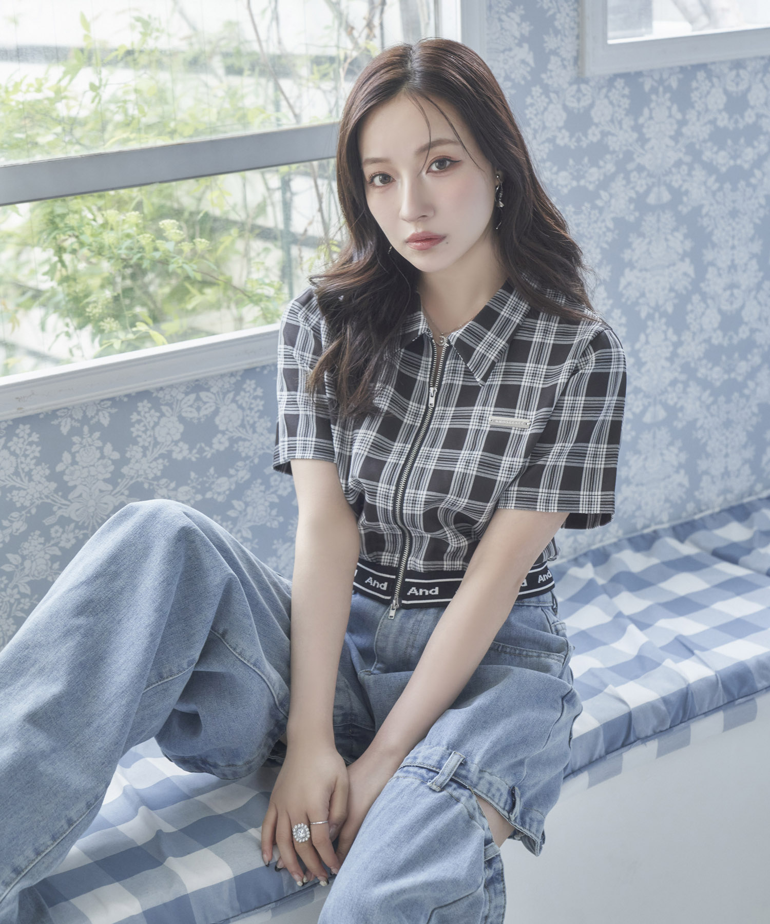 ダブルジップクロップドシャツ – BUNNY APARTMENT