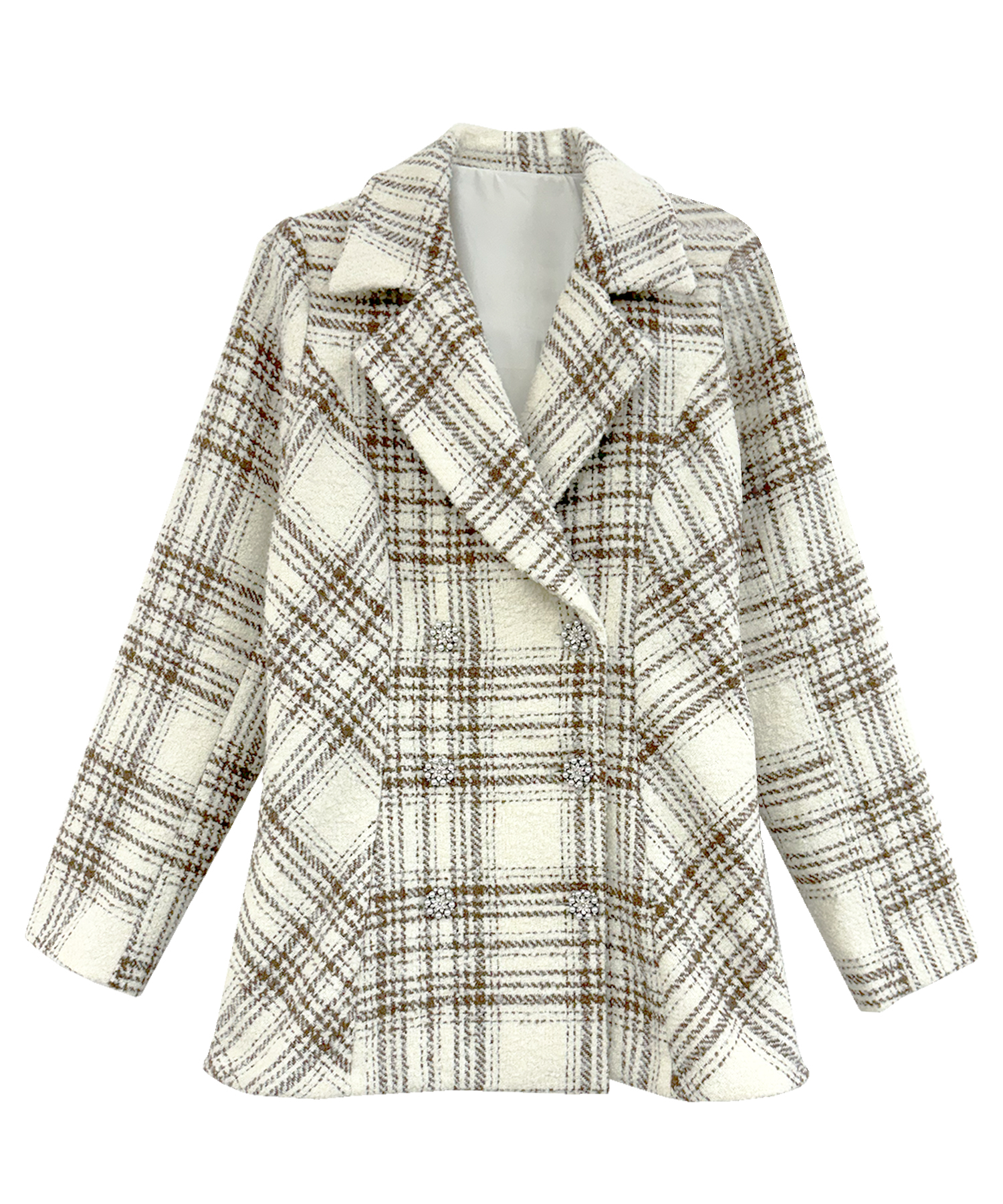 tweed check jacket – BUNNY APARTMENT
